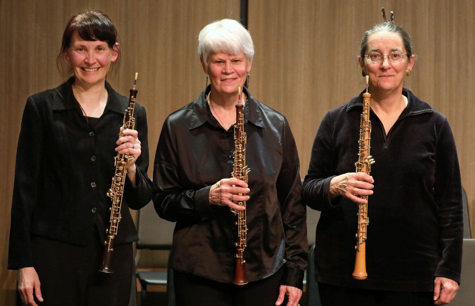 Billings Symphony players and their Decker oboes - Billings Symphony